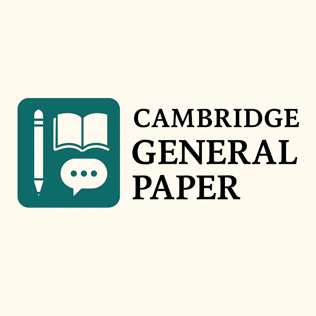 AS & A General Paper – CIE Source Education